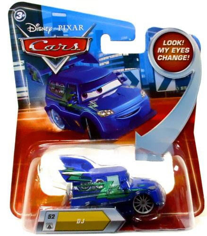 Disney Cars Lenticular Eyes Series 2 DJ Diecast Car - Walmart.com