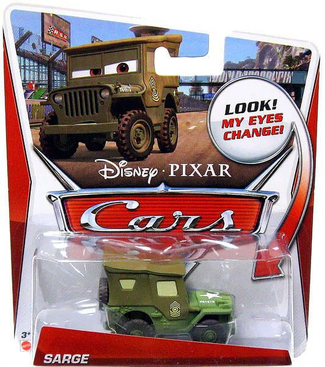 Disney Cars Lenticular Eyes Series 3 Sarge Diecast Car - Walmart.com