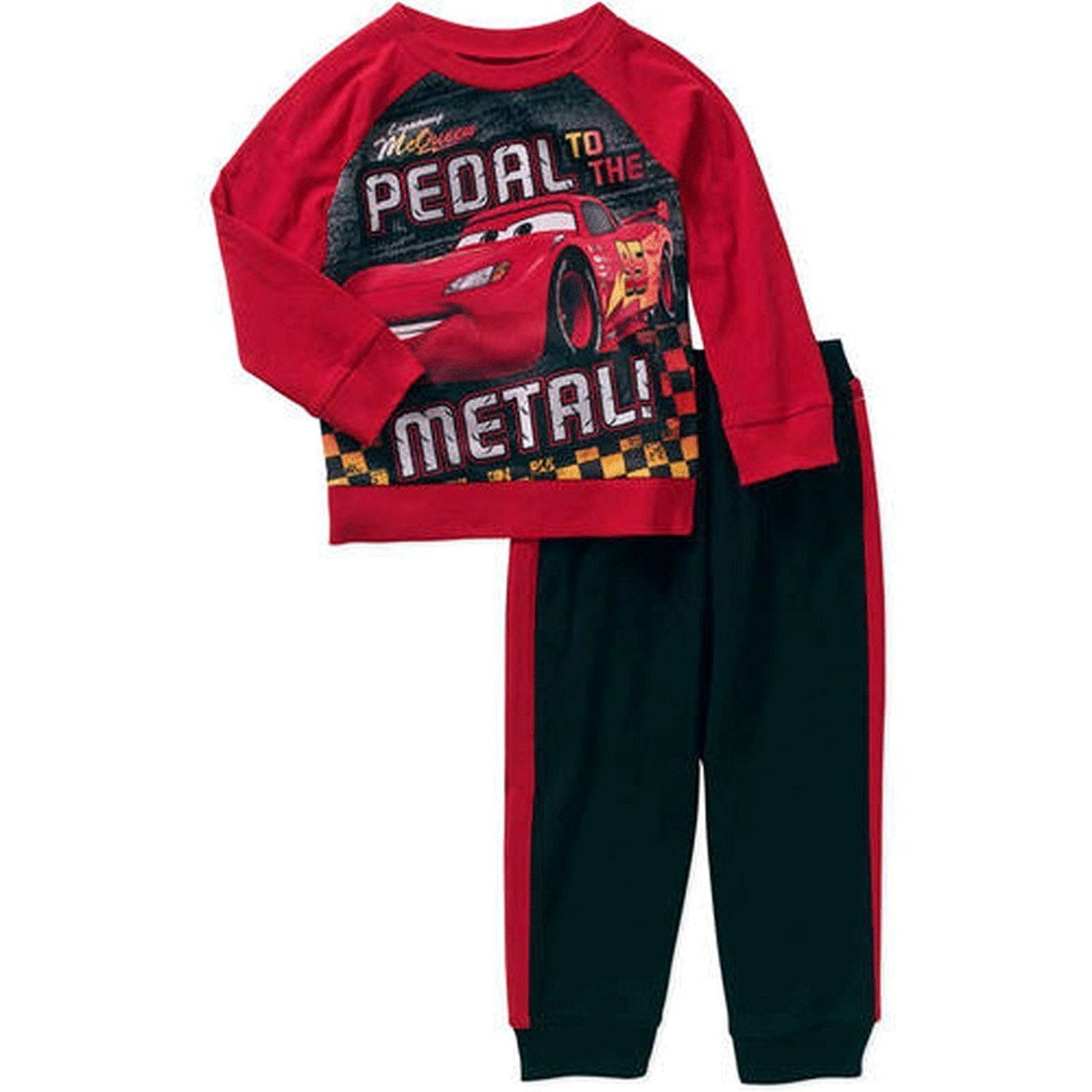 Disney Cars Little Boys' Toddler 2 Piece Set (5T) - Walmart.com