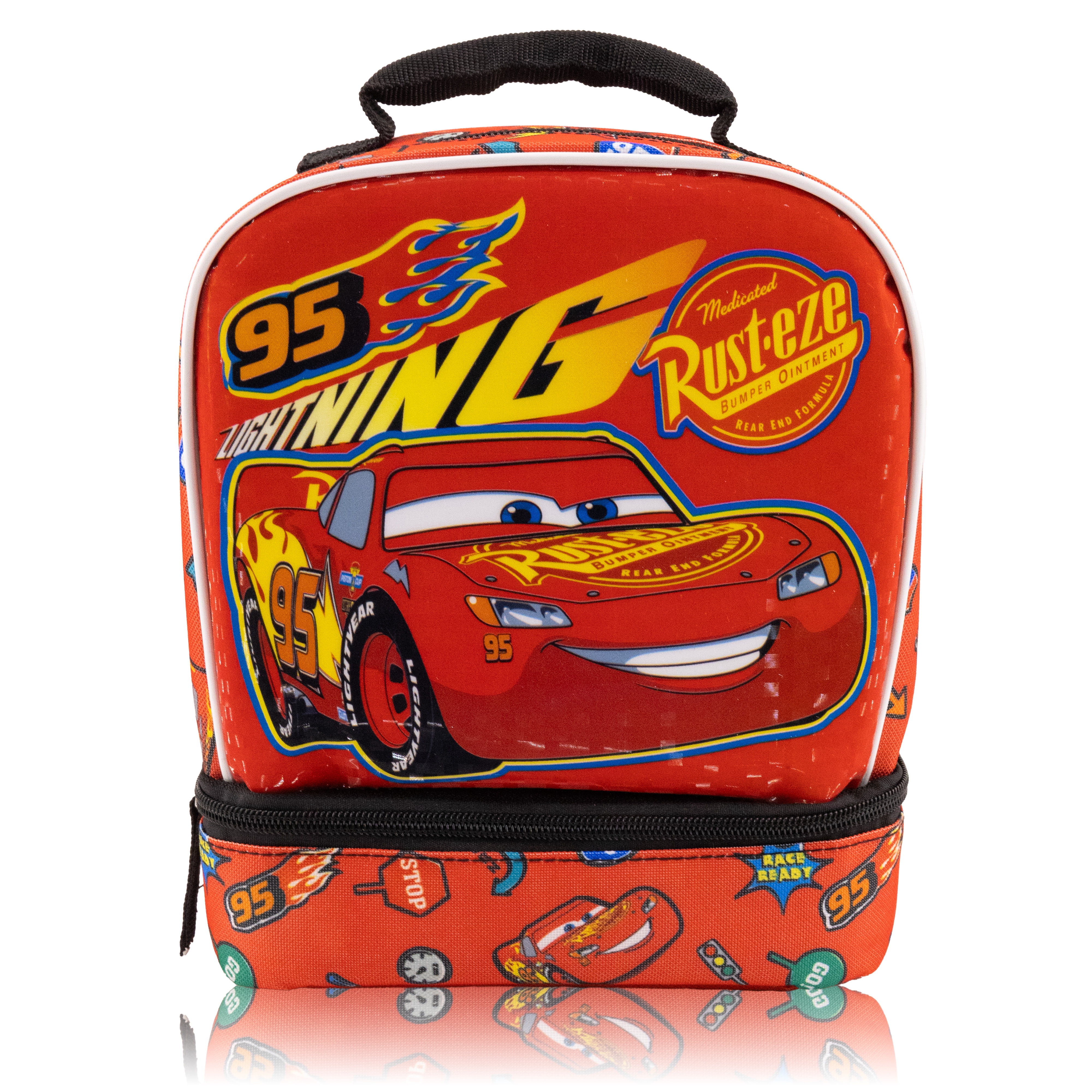 Disney Cars Lunch Box for Kids | Lightning McQueen Insulated Lunch Bag ...