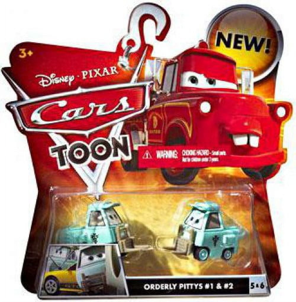 Disney Cars Main Series Orderly Pittys No. 1 & No. 2 Diecast Car ...
