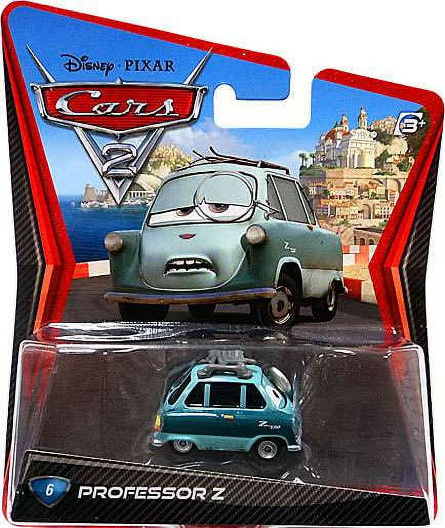 Disney Cars Series Professor Z Diecast Car - 1:55th Scale Model ...