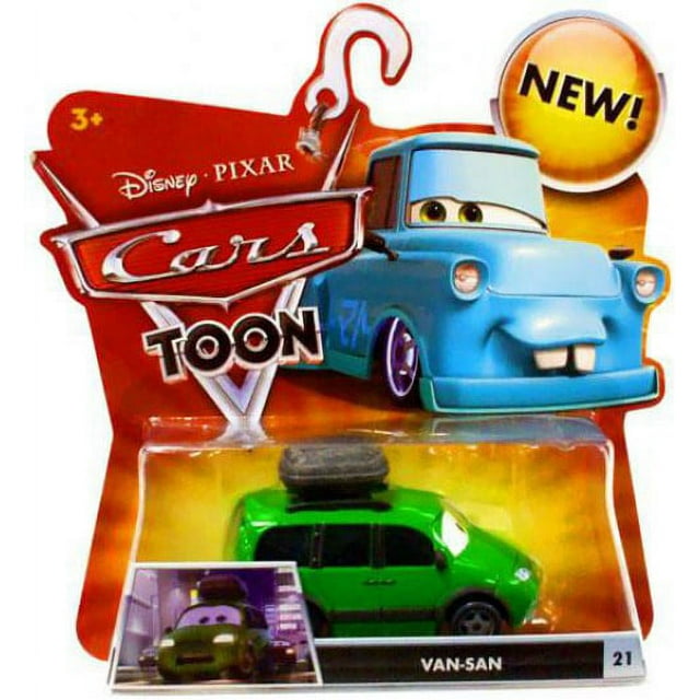 Disney Cars Main Series Van-San Diecast Car - Walmart.com