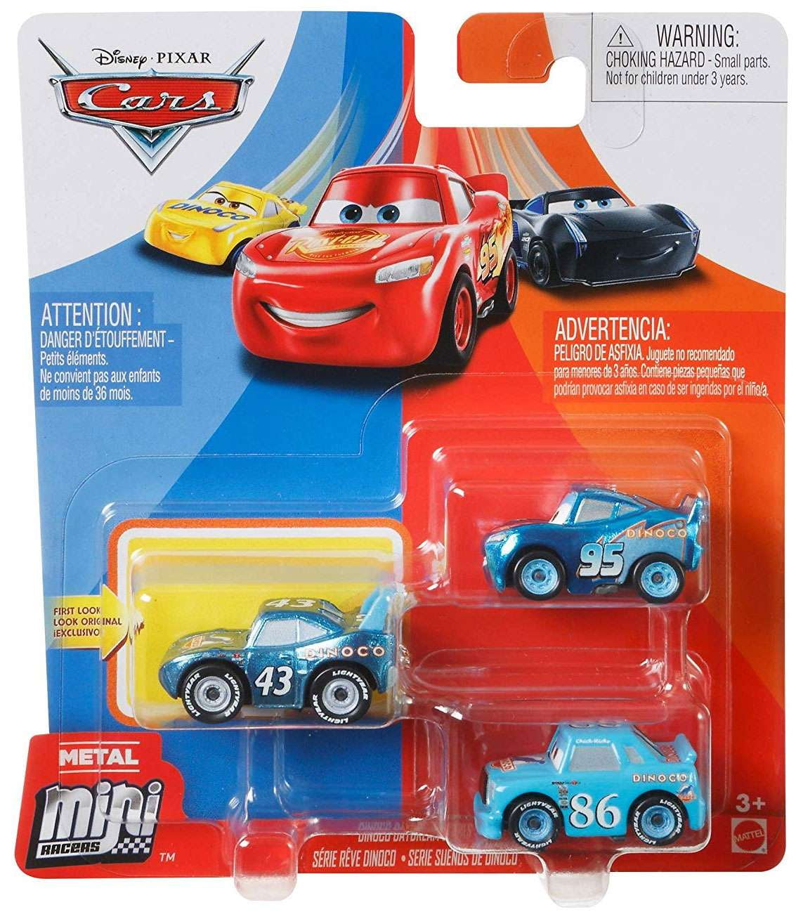 Disney Cars Mini Figures, 3 Pack - Walmart.com