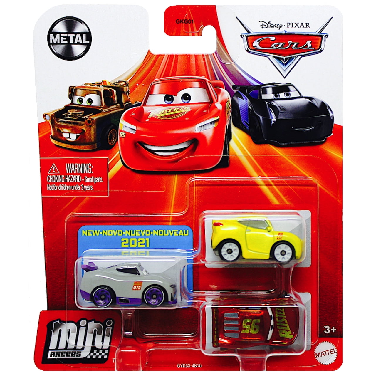 Disney Cars Mini Racers, Kurt, Cruz, Racing Center Lightning McQueen ...