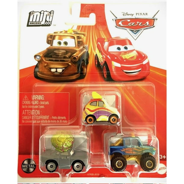 Disney Cars Mini Racers Proud Performers Mini Diecast 3-Pack, Ivy, Doug ...