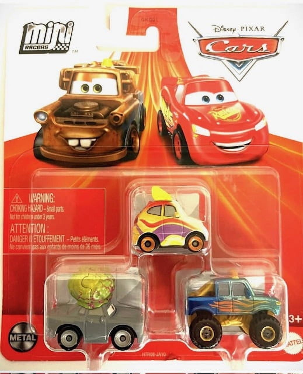 Disney Cars Mini Racers Proud Performers Mini Diecast 3-Pack, Ivy, Doug ...