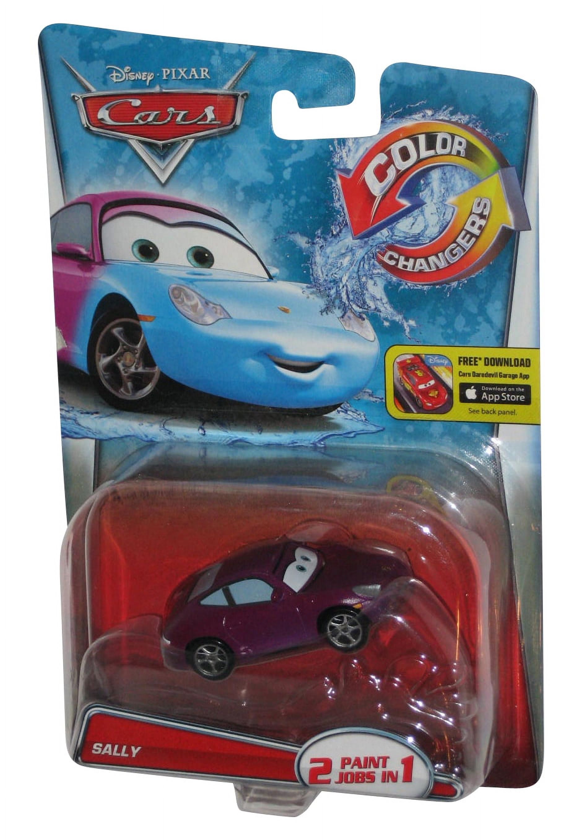 Disney Cars Movie Color Changers Sally (2014) Mattel Toy Car - Walmart.com