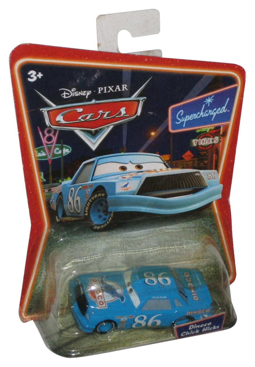 Blue Chick Hicks Disney Cars Mini Racers No.46 Metallic Dinoco Chick