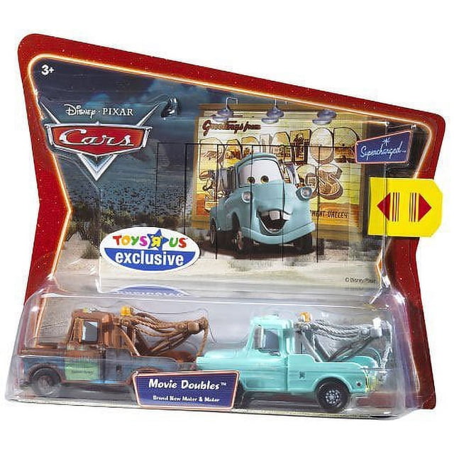 Disney Cars Movie Doubles Brand New Mater & Mater Toy Die Cast Set ...