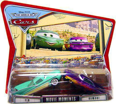 Disney Cars Movie Moments Flo & Ramone Diecast Car 2-Pack - Walmart.com