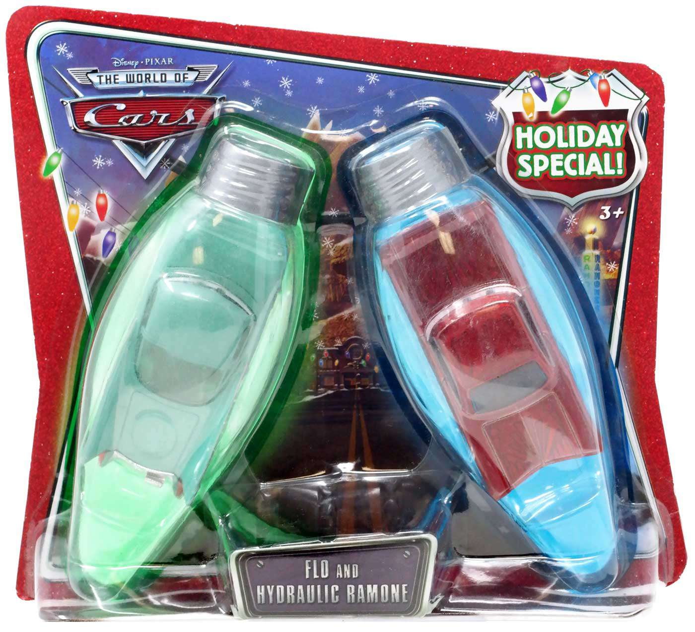 Disney Cars Multi-Packs Flo & Hydraulic Ramone Holiday Special Diecast ...