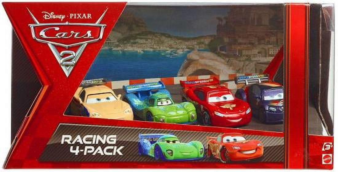 Disney Cars Multi-Packs Racing 4-Pack Diecast Car Set [Carla Veloso ...
