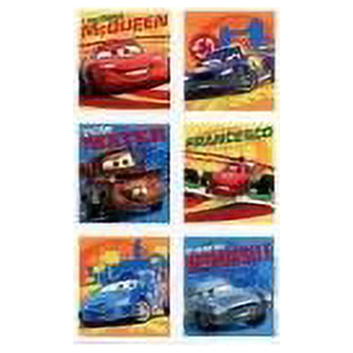 Disney Cars Party Sticker (4-pack) - Walmart.com