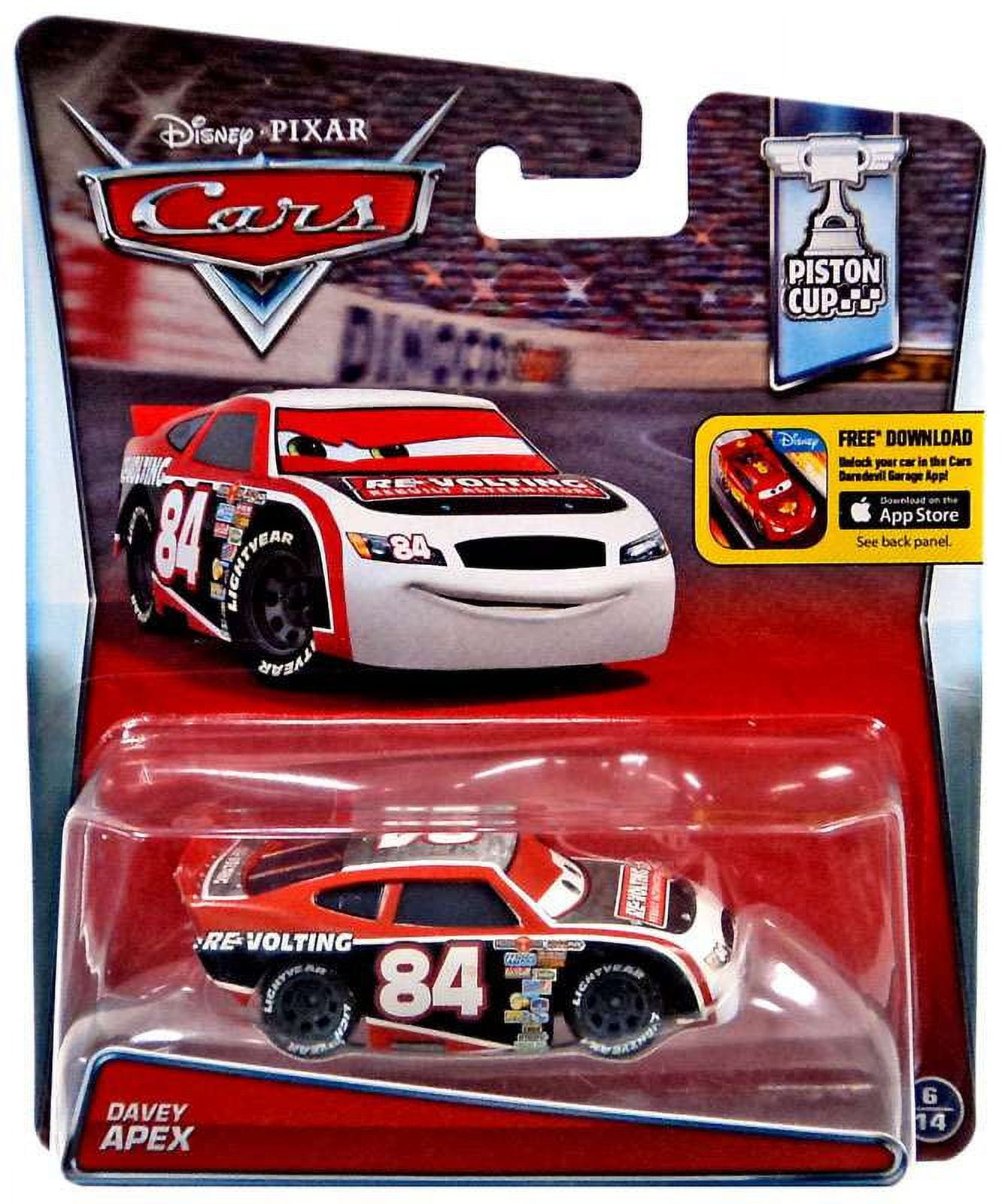 Disney Cars Piston Cup Davey Apex Diecast Car - Walmart.com
