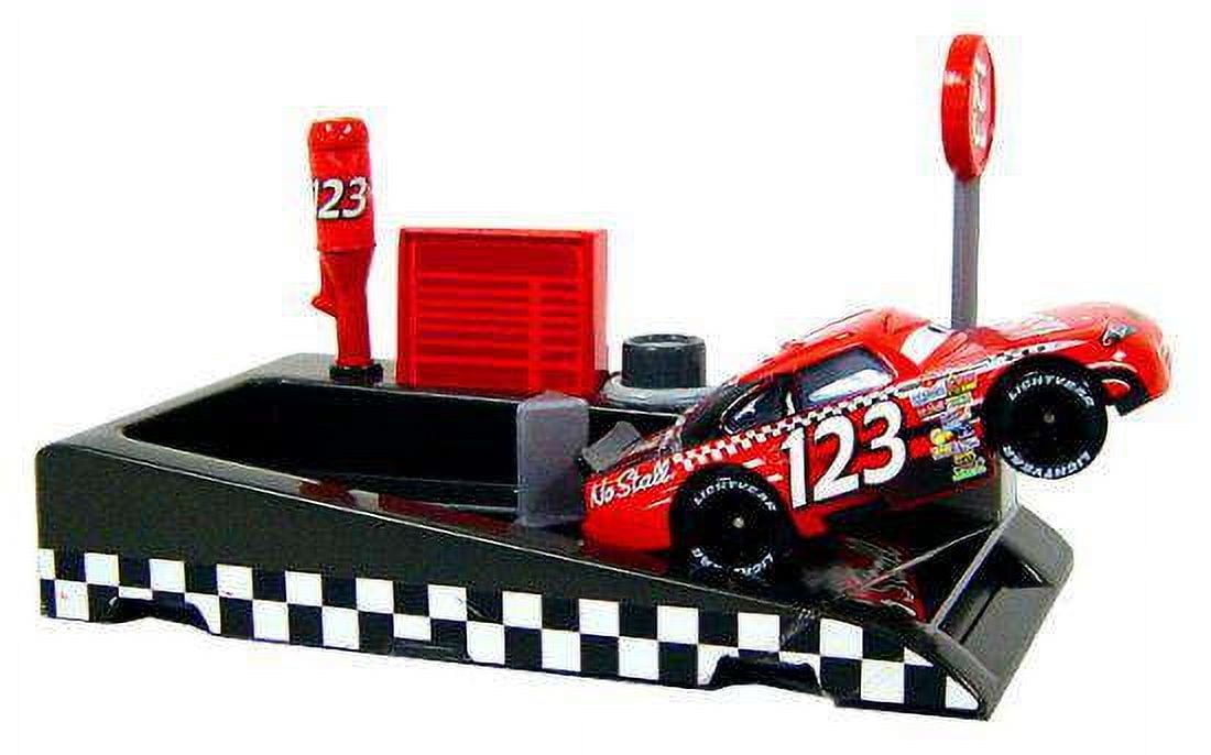 Disney Cars Pit Row Race-Off No Stall No. 123 Diecast Car (Includes ...