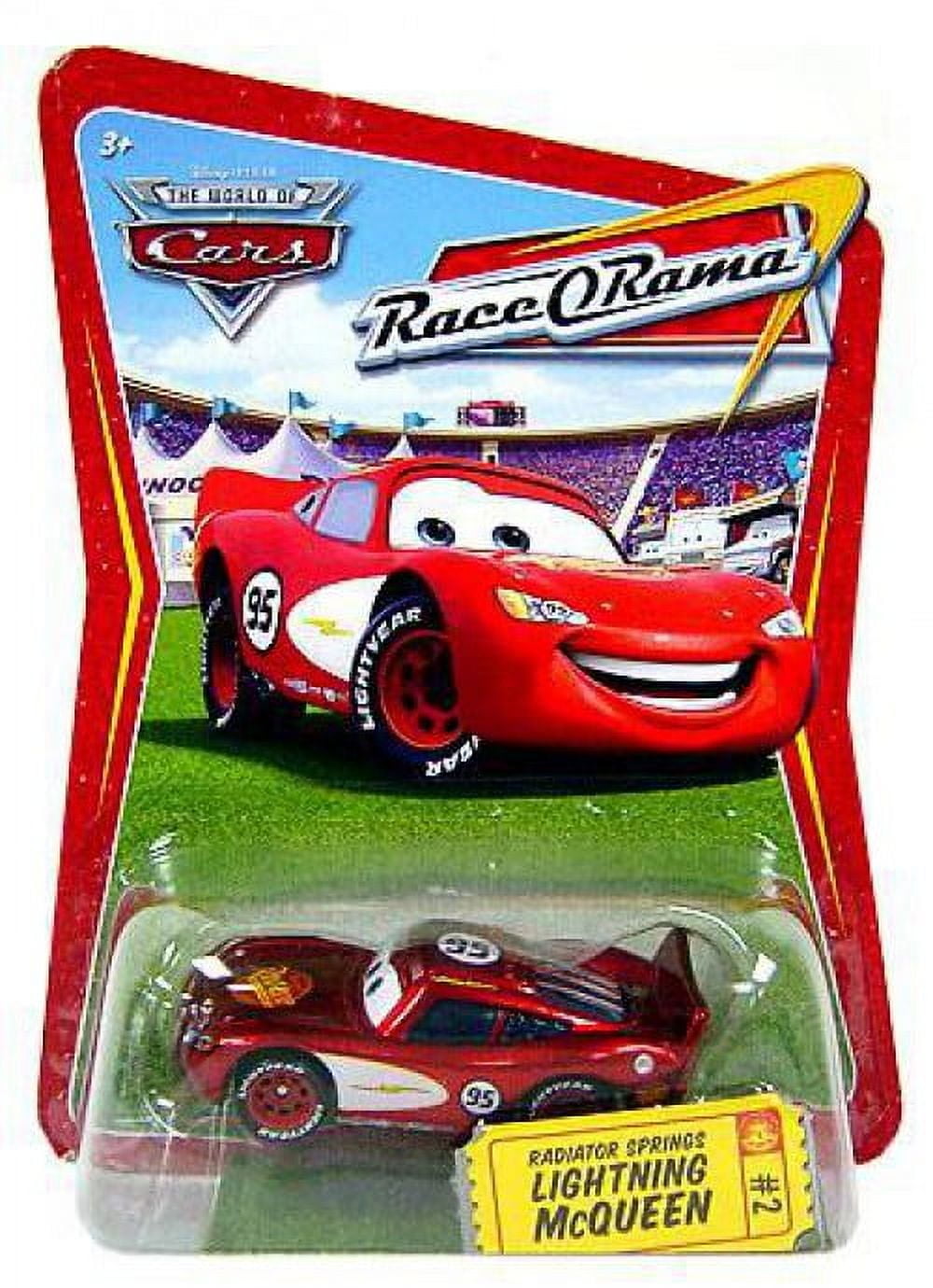 Disney Cars Race-O-Rama Radiator Springs Lightning McQueen Diecast Car ...