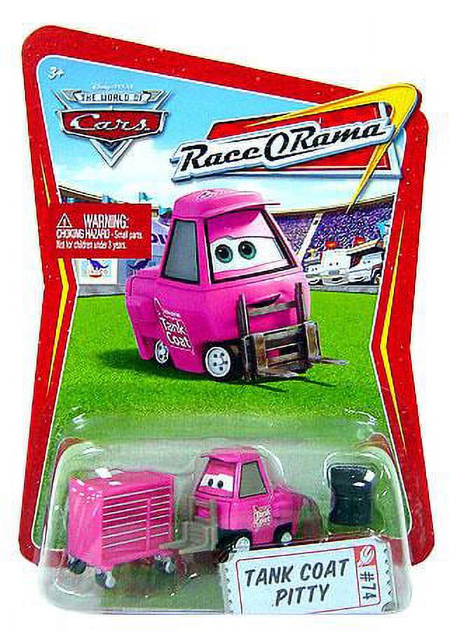 Disney Cars Race-O-Rama Tank Coat Pitty Diecast Car - Walmart.com