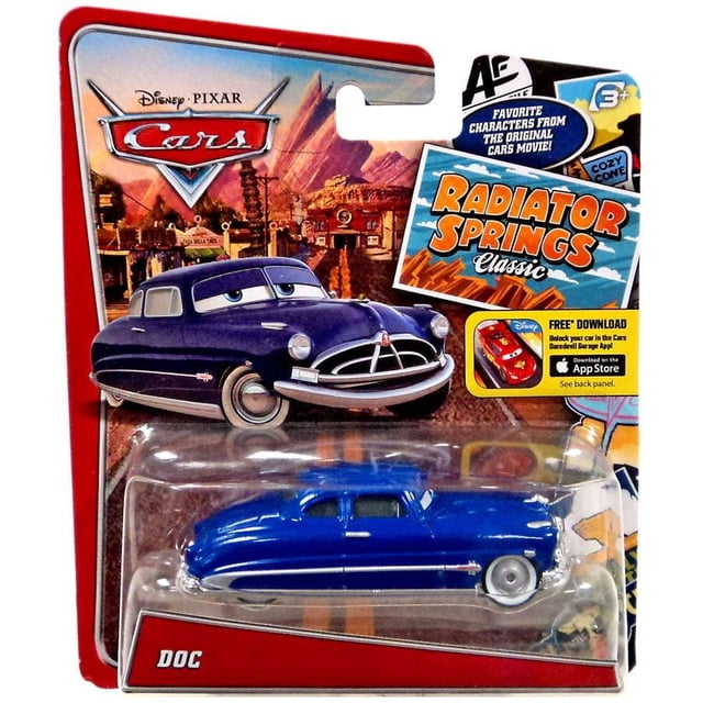 Disney Cars Radiator Springs Classic Doc Diecast Car - Walmart Business ...