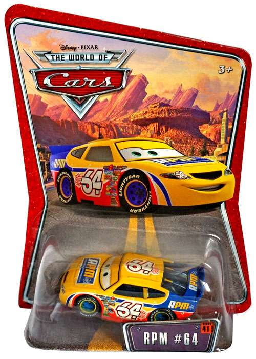 Disney Cars Series 1 Rpm No 64 Diecast Car