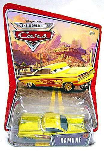 Disney / Pixar Cars Series 1 Ramone Diecast Car (Gold) - Walmart.com