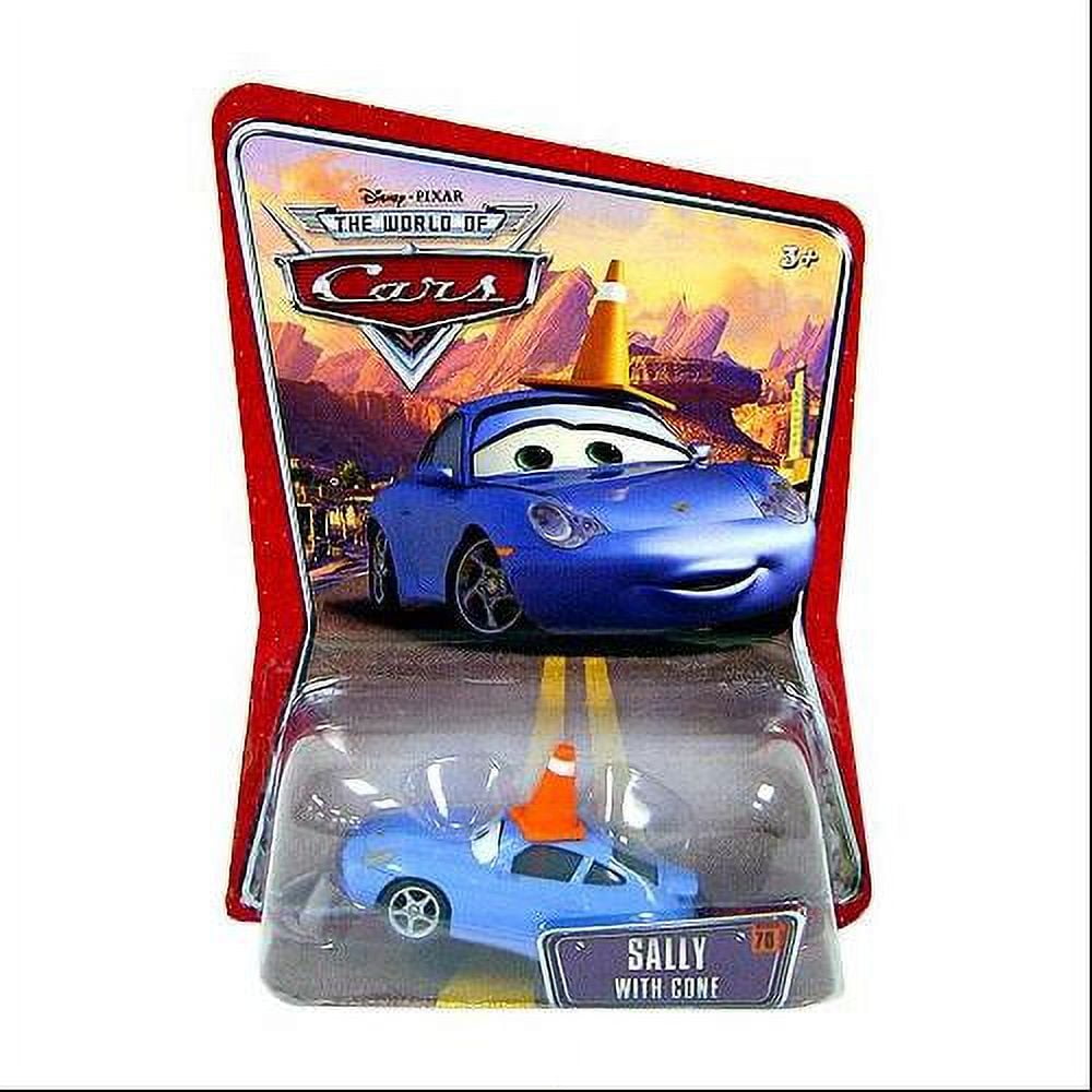 Disney Cars Series 1 Sally with Cone Diecast Car - Walmart.com