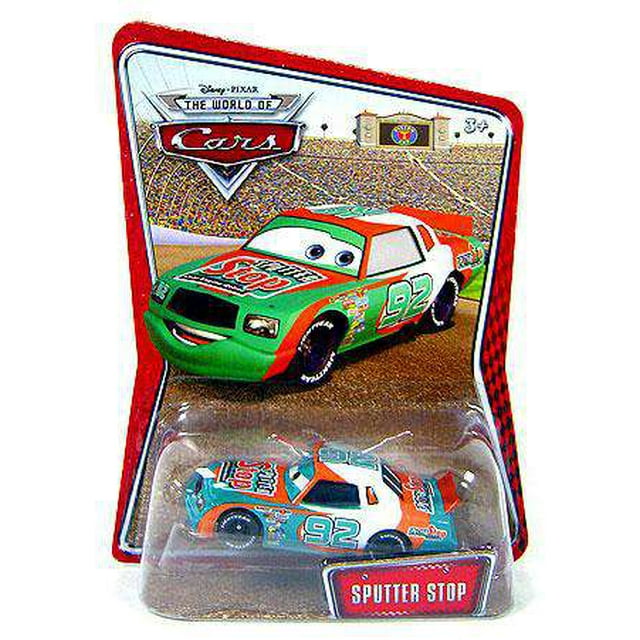 Disney Pixar World of Cars Sputter Stop Die-Cast Toy Car - Walmart.com