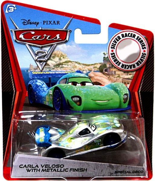 Disney Cars Silver Racer Series Carla Veloso with Metallic Finish ...