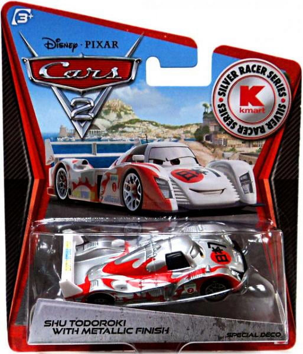 Disney Cars Silver Racer Series Shu Todoroki with Metallic Finish ...