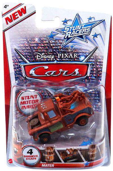 Disney Cars Stunt Racers Mater Plastic Car - Walmart.com