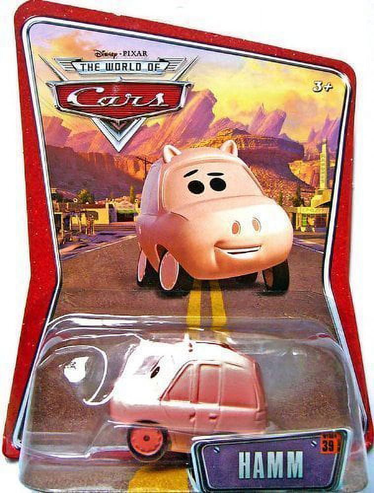 Disney Pixar Cars, Supercharged Hamm Diecast Car, 1:55 Scale Metal Toy ...