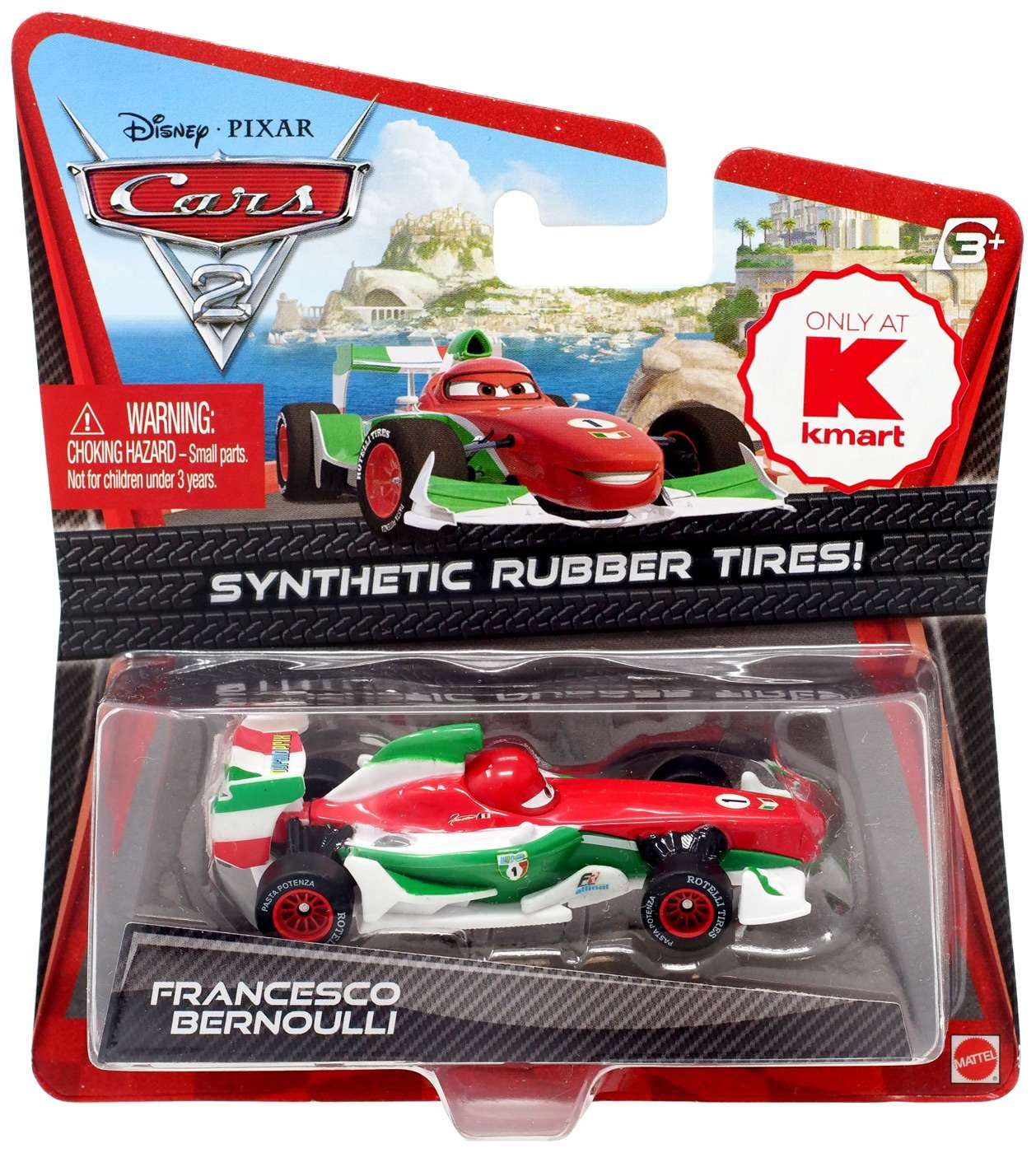 Disney Cars Synthetic Rubber Tires Francesco Bernoulli Diecast Car ...