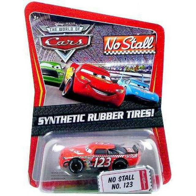 Disney Cars Synthetic Rubber Tires No Stall No. 123 Diecast Car ...