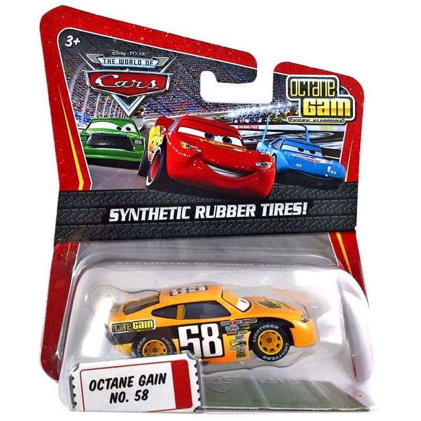 Disney Cars Synthetic Rubber Tires Octane Gain No. 58 Diecast Car ...