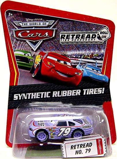 Disney Cars Synthetic Rubber Tires Retread No. 79 Diecast Car - Walmart.com