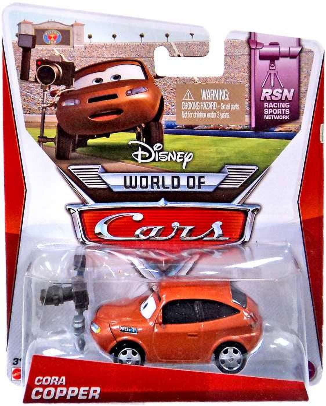 Disney Cars The World of Cars Cora Copper Diecast Car - Walmart.com
