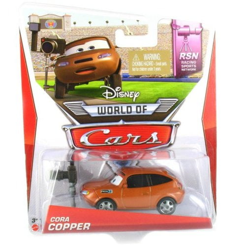 Disney Cars The World of Cars Cora Copper Diecast Car - Walmart.com