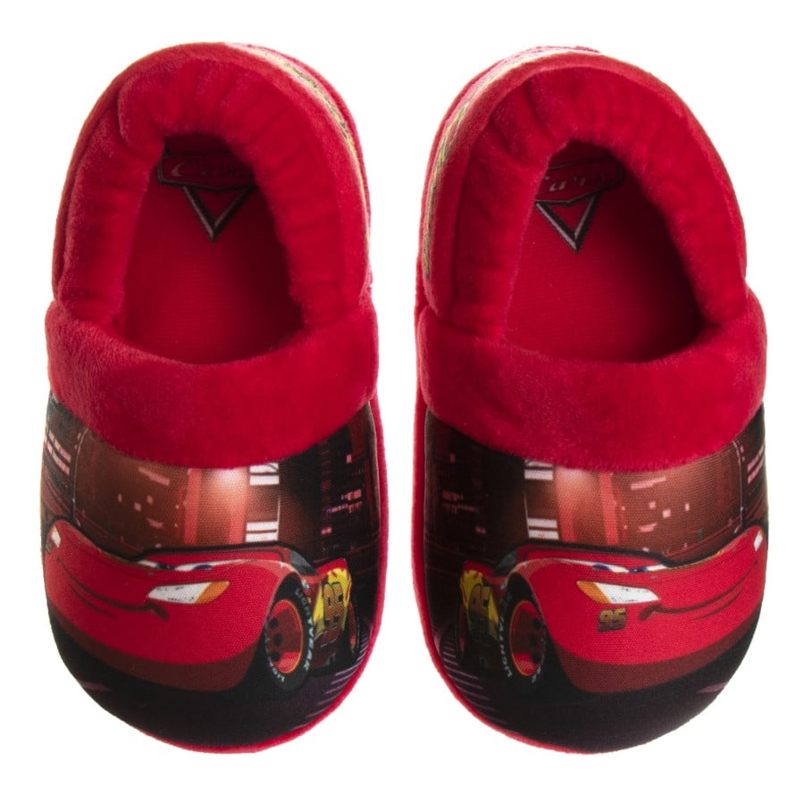 Disney Cars' Toddler Boys Nylex Fabric Slippers Featuring Lightning ...