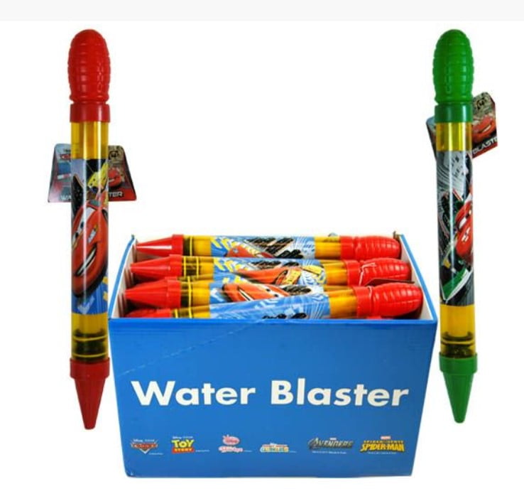 Disney Cars Water Blaster Gun 12 Inch x 2 (random Color) - Walmart.com