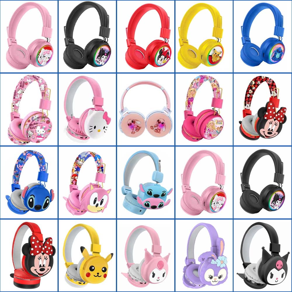 Disney Cartoon Kids Bluetooth Headphones Y2k Gifts Wireless Earbuds ...