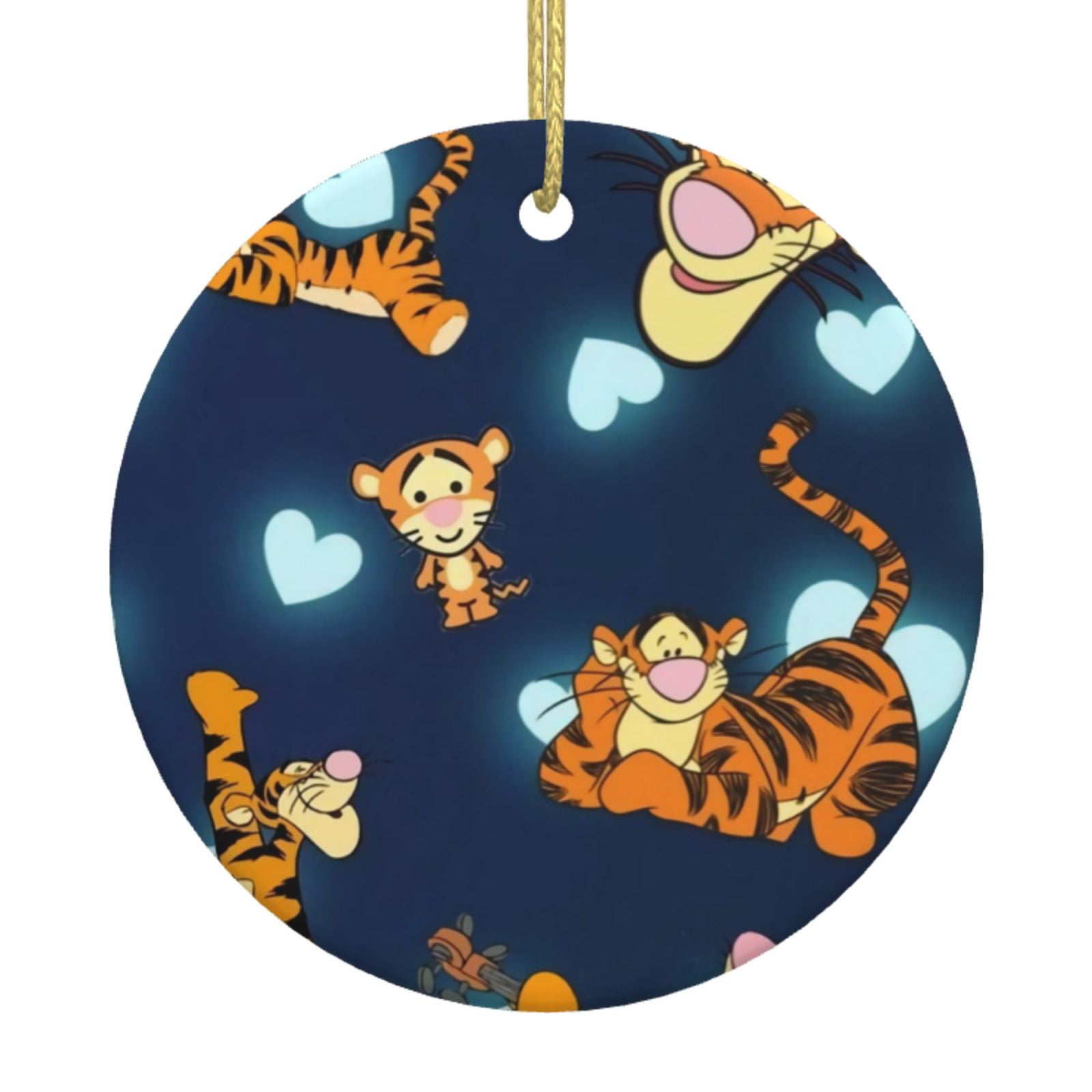 Disney&Cartoon Tigger Christmas Ornaments for Tree Decorations,Funny ...