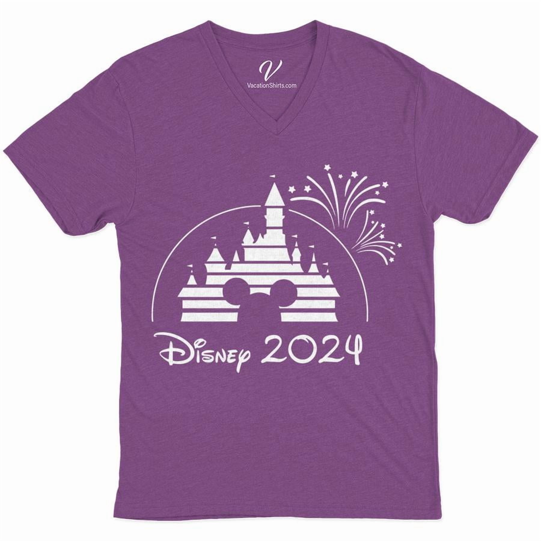 Disney Castle 2024 Firework Shirt - Walmart.com