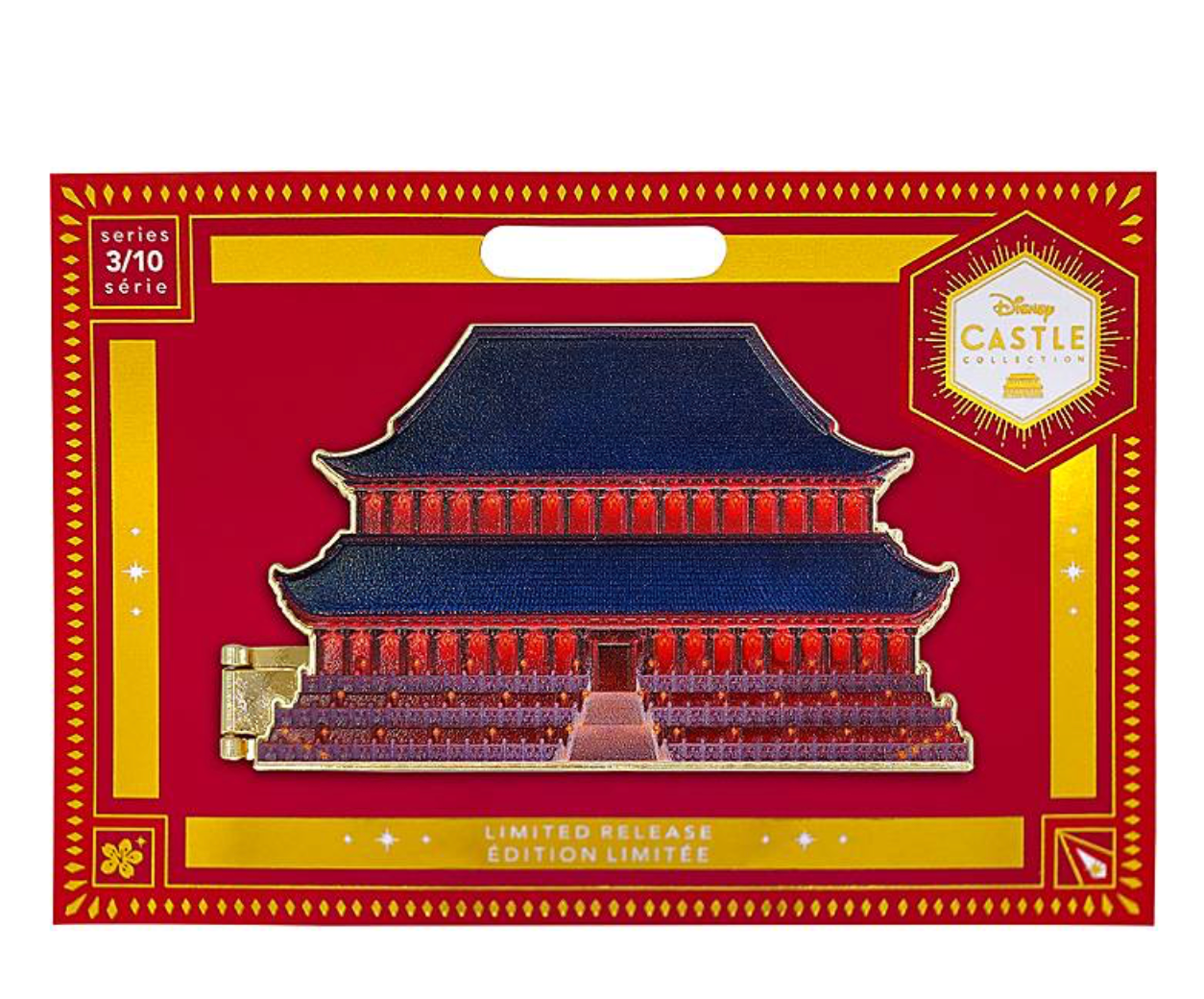 Disney Castle Collection Mulan Imperial Palace Pin Limited New with ...