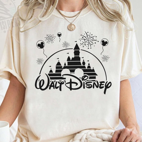 Disney Castle Walt Disney World Shirt Disneyworld T-shirt Tee Birthday ...