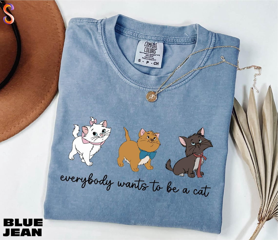 Disney Cats Shirt, Comfort Colors T-Shirt, Disney The Aristocats ...