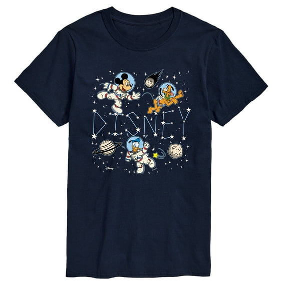 Disney - Celestial Disney Space - Men's Short Sleeve Graphic T-Shirt ...