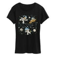 Disney - Celestial Disney Space - Women's Short Sleeve Graphic T-Shirt ...