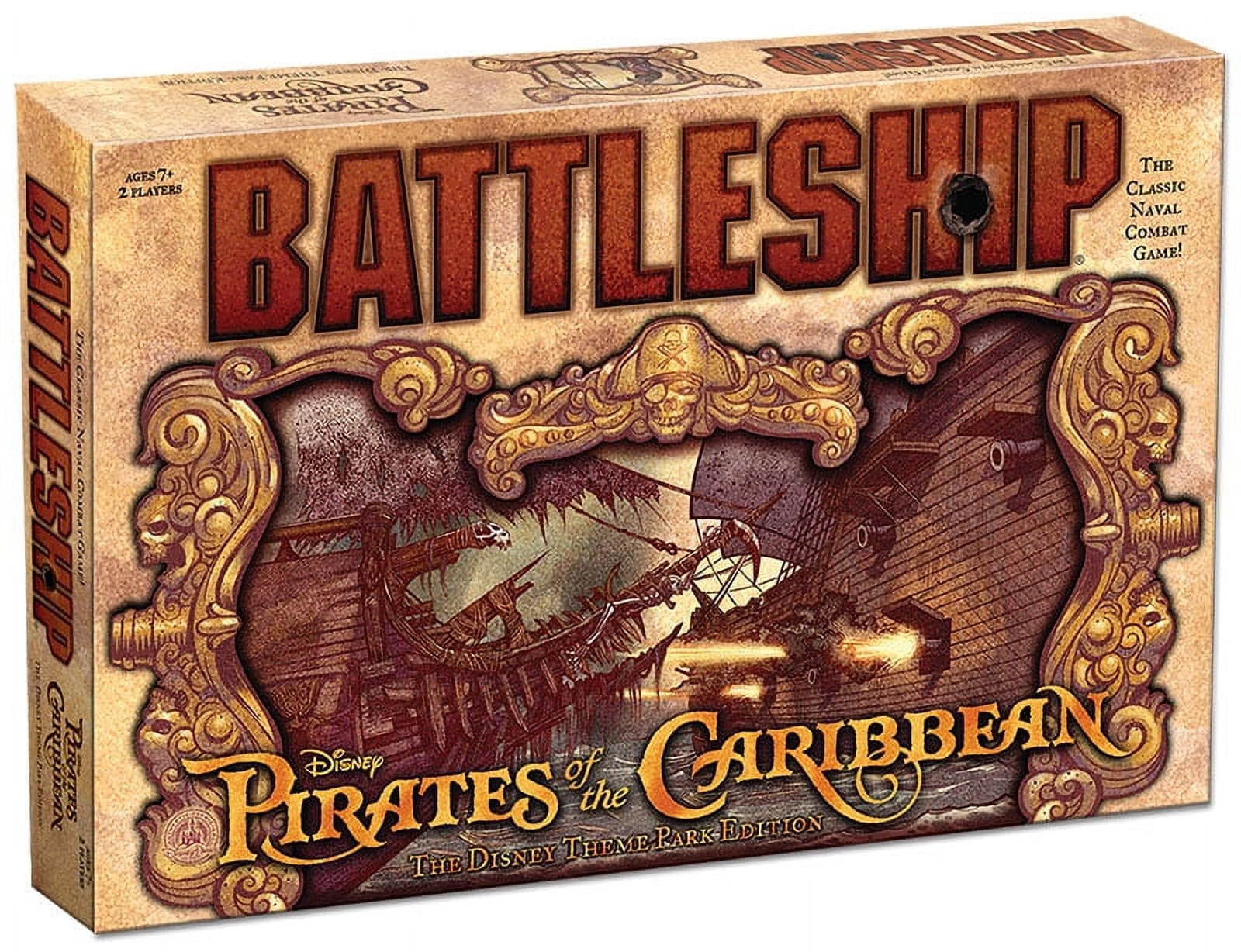 Disney Certified Pirates of the Caribbean Battleship Board Game ...