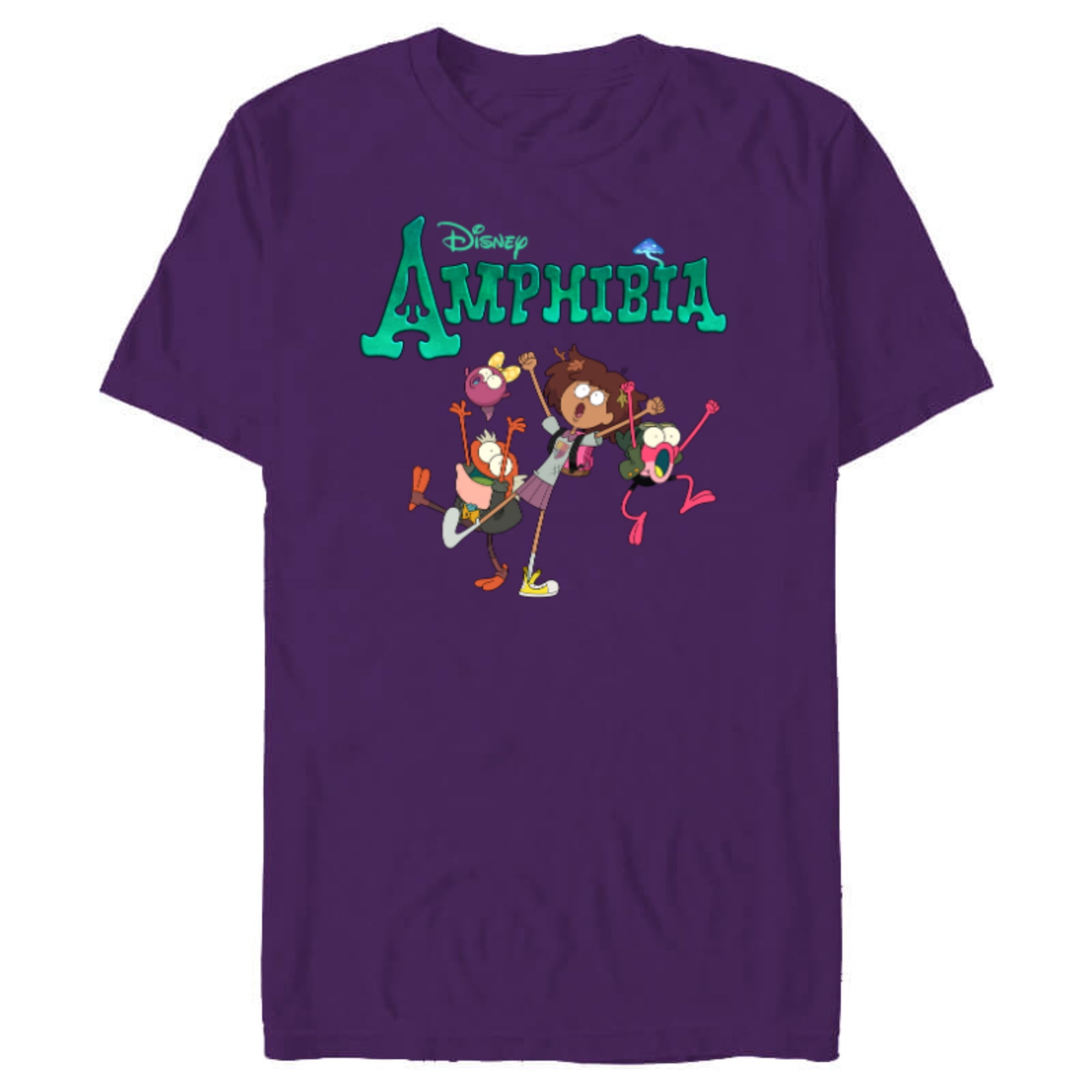 Disney Channel Amphibia - Short Sleeve Blended T-Shirt for Adults ...