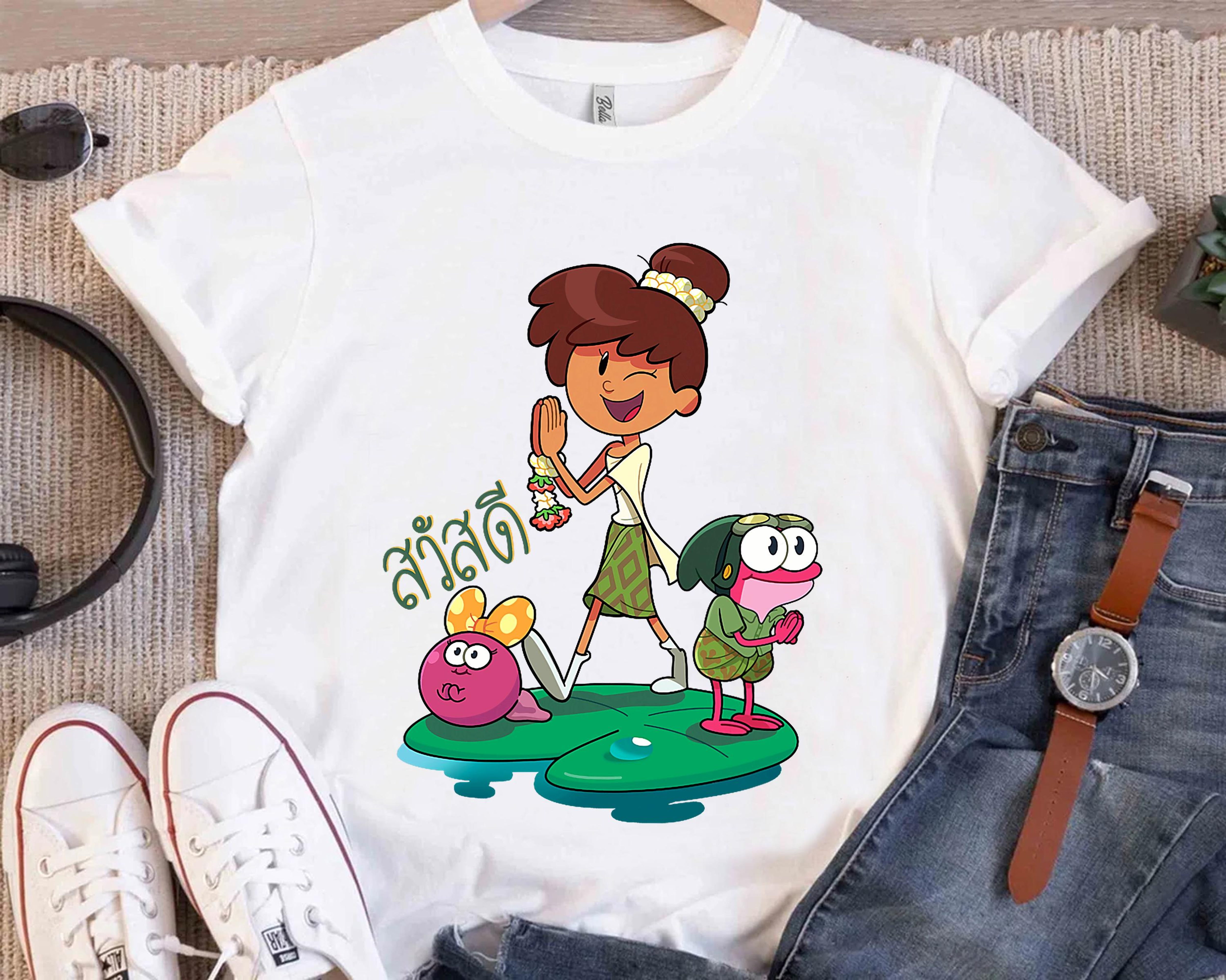 Disney Channel Amphibia Team Anne T-Shirt, Amphibia Team Shirt, Disney ...